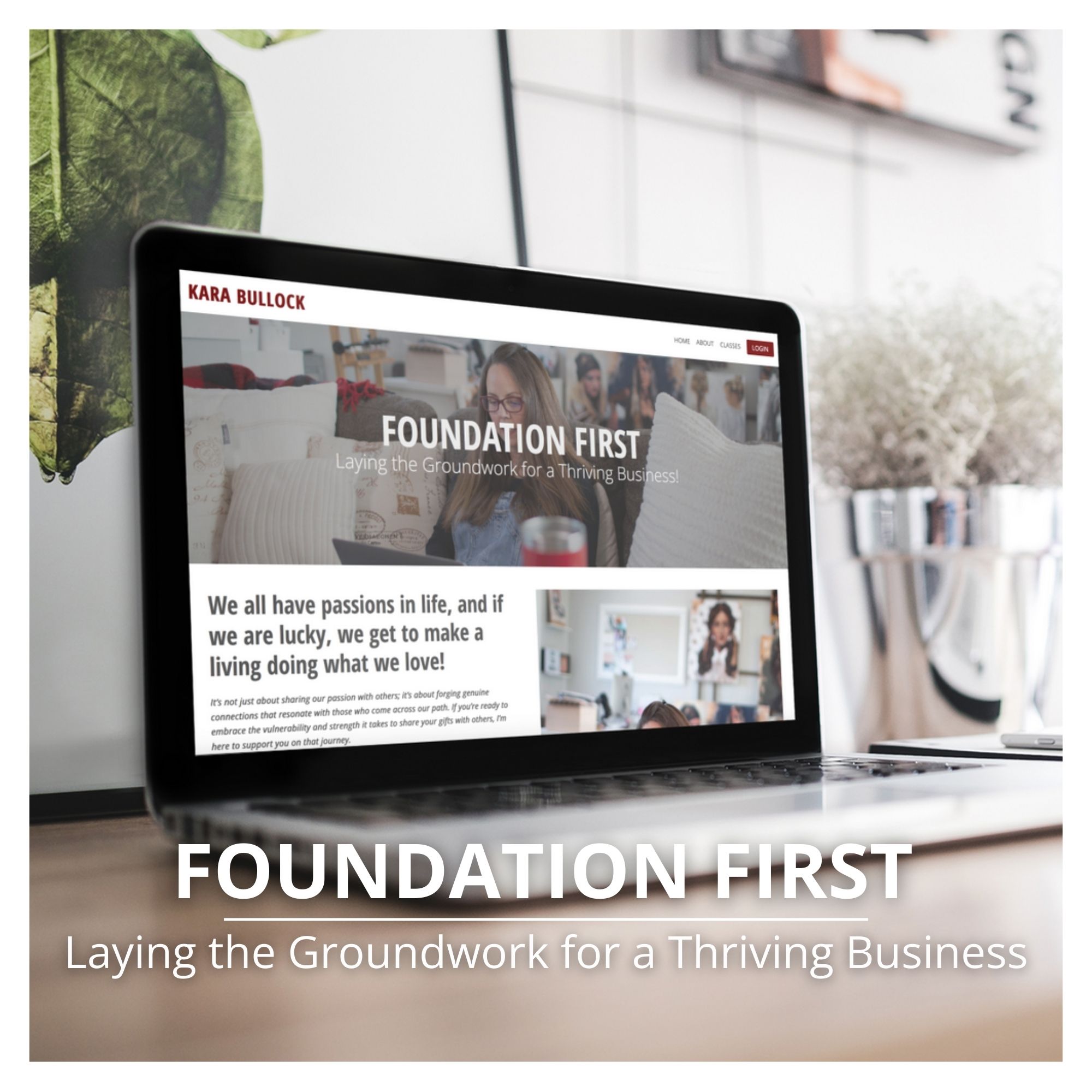 Foundation First - KARA BULLOCK
